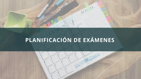 Cómo planificar un examen | CAPER, centro de aprendizaje personalizado